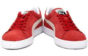 PUMA Suede Classic+ Low Top Sneakers - Red