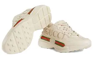Gucci Rhyton Leather Sneaker 'logo - White