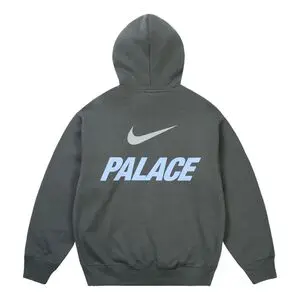 Nike X Palace Font Swoosh Hood - Charcoal