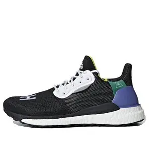 Adidas Pharrell X Solar Hu Glide Sneakers - Black