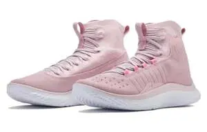 Under Armour Curry 4 Flotro High-top Sneakers - Pink