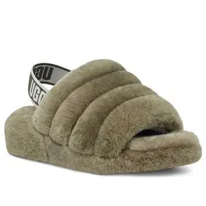 UGG Fluff Yeah Slide Slipper - Burnt Olive