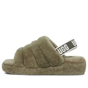 UGG Fluff Yeah Slide Slipper - Burnt Olive