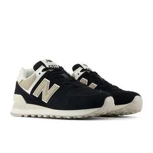 NEW BALANCE 574 Sneakers - Black/elephant Bone
