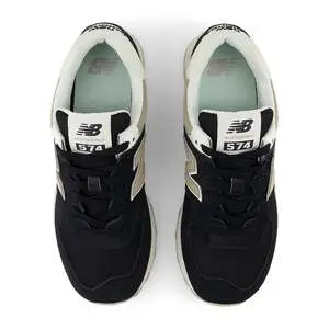 NEW BALANCE 574 Sneakers - Black/elephant Bone