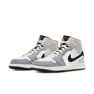 JORDAN 1 Mid Se Craft 'inside Out Cement - Grey