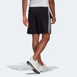 Adidas Logo Printing Stripe Sports Training Shorts - Black