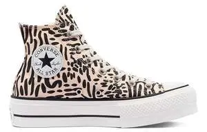 CONVERSE Chuck Taylor All Star Platform High Top "jungle Art" Sneakers