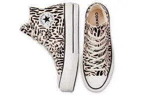 CONVERSE Chuck Taylor All Star Platform High Top "jungle Art" Sneakers
