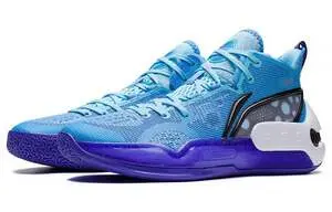 LI-NING Yushuai 16 Mid Athletic Sneakers - White/blue
