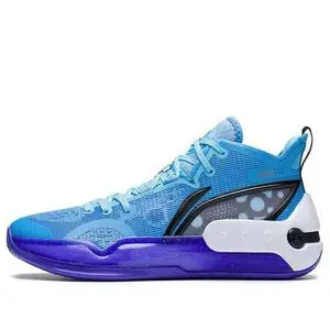 LI-NING Yushuai 16 Mid Athletic Sneakers - White/blue