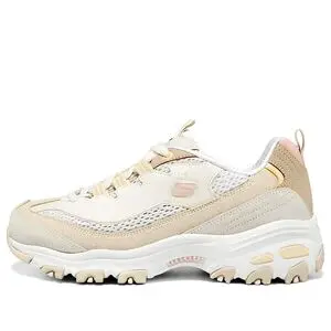 Sketchers D'lites 1.0 Low Top Sneakers - Beige