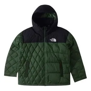 The North Face Hooded Full Zip Quilted Puffer Jacket