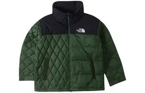 The North Face Hooded Full Zip Quilted Puffer Jacket