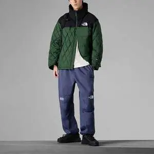 The North Face Hooded Full Zip Quilted Puffer Jacket