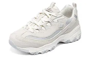 Sketchers D'lites 1.0 Sneakers - Beige/light Blue