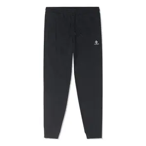 CONVERSE Embroidered Star Chevron Pants - Black