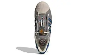 Adidas Originals Superstar Shoes - Gray/blue/red