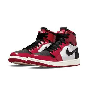 JORDAN Air 1 High Zoom Comfort 'chicago Bulls - Black/white/red