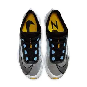 Nike Zoom Fly 3 Athletic Sneakers - White/blue/orange
