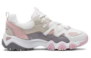 Sketchers D'lites 2.0 Lace-up Sneakers - Pink