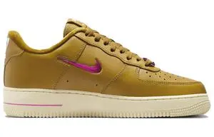 Nike Force 1 Low '07 Se "just Do It" Sneakers - Yellow/tan/pink