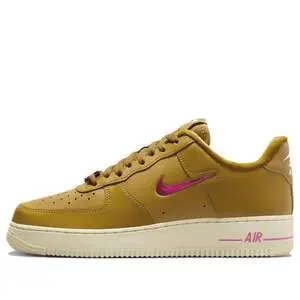 Nike Force 1 Low '07 Se "just Do It" Sneakers - Yellow/tan/pink