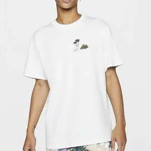 Nike Skate T-shirt Back Shoe Skateboard Round Neck Short Sleeve