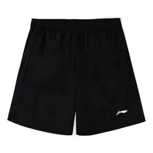 LI-NING Logo Shorts - Black