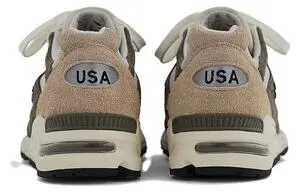 NEW BALANCE Made In Usa 990v2 Sneakers - Gray/brown/brown
