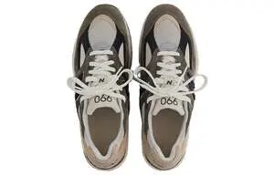 NEW BALANCE Made In Usa 990v2 Sneakers - Gray/brown/brown
