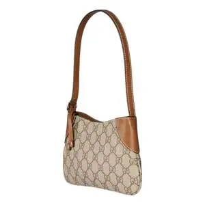 Gucci Gg Emblem Super Mini Shoulder Bag