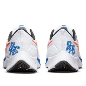 Nike Zoom Pegasus 38 Athletic Sneakers - White/orange/grey