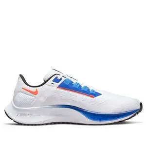 Nike Zoom Pegasus 38 Athletic Sneakers - White/orange/grey