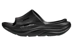 Hoka One One Ora Recovery Slides 3 - Black