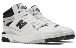 NEW BALANCE 650r High Top Sneakers - White/black/raincloud