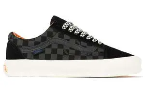 VANS Porter-yoshida & Co. X Og Old Skool Lx 'floral Checkerboard' Sneakers - Black