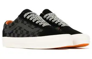 VANS Porter-yoshida & Co. X Og Old Skool Lx 'floral Checkerboard' Sneakers - Black