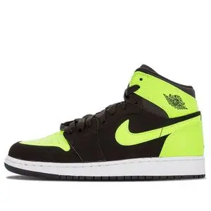 JORDAN 1 Retro High "ghost " Sneakers - Green
