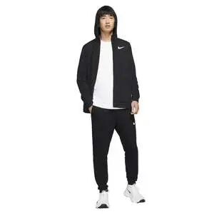Nike Dry Fleece Full Zip Hoodie - Black