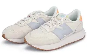 NEW BALANCE 237 "angora Light Mango" Sneakers - Beige/light Blue/orange
