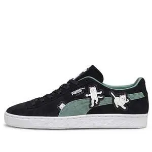 PUMA Suede X Ripndip Lord Nermal Sneakers - Black/eucalyptus