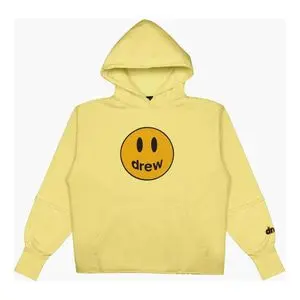 Drew House Mascot Oversized Hoodie - Light Yellow