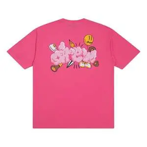 Drew House Doodle Joy T-shirt 'hot - Pink