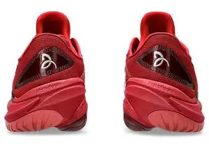 Asics Court Ff 3 Novak Tennis Sneakers - Red/white/brown