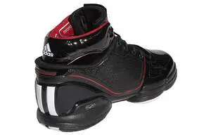 Adidas Adizero Rose 1 'bulls' Low Top Sneakers - Core Black/cloud White/scarlet
