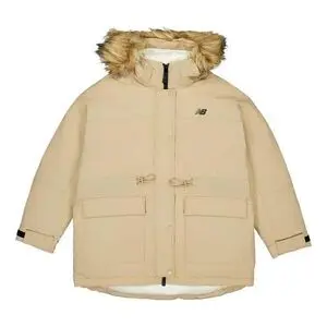 NEW BALANCE Warm Mid-down Jacket - Beige/brown