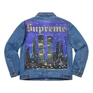 Supreme Painted City Trucker Jacket