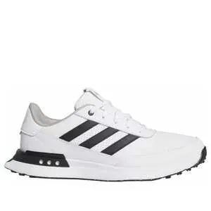 Adidas S2g 24 Leather Spikeless Golf Shoes - White/black