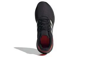 Adidas Galaxy 6 Lace-up Athletic Sneakers - Black/white/red